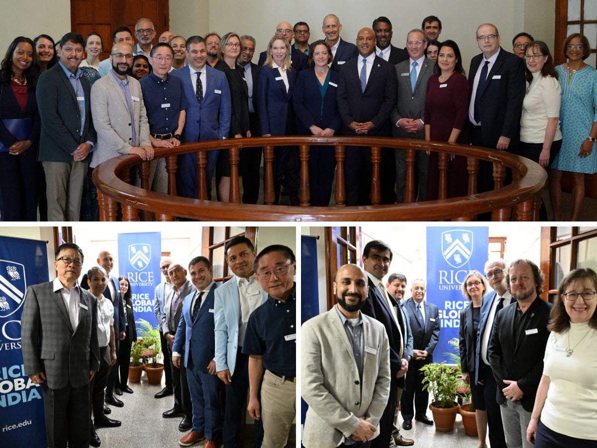 Rice University announces strategic expansion into India with Rice Global India | Rice News ...